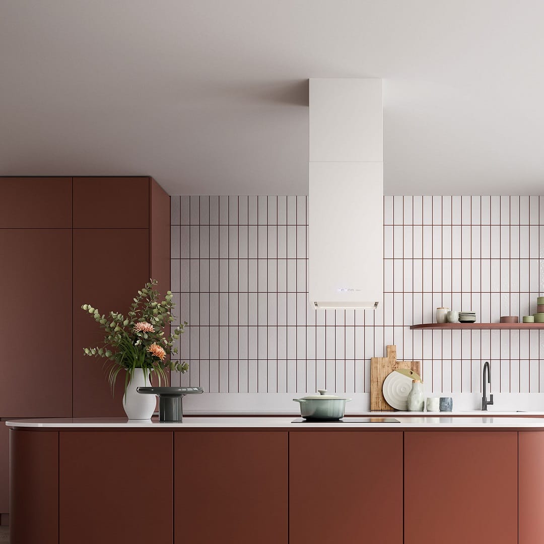 Аспиратор FALMEC MIRA PLUS 40 WHITE ISLAND » RD Design Studio